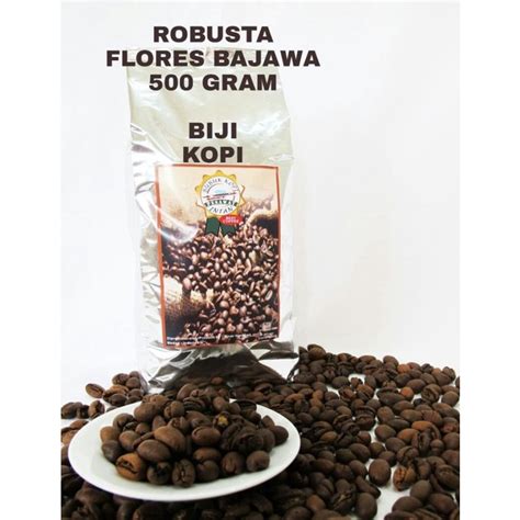 Jual KOPI ROBUSTA FLORES BAJAWA GRAM KOPI FLORES BAJAWA BIJI KOPI Shopee Indonesia
