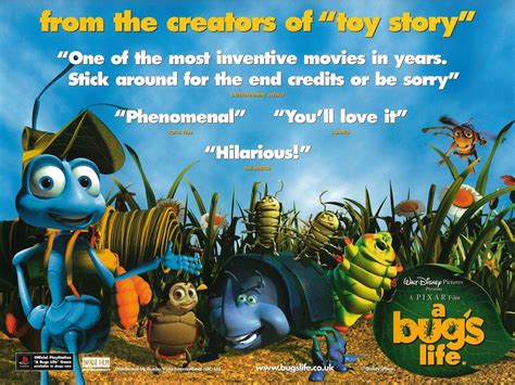 A Bugs Life Movie Poster