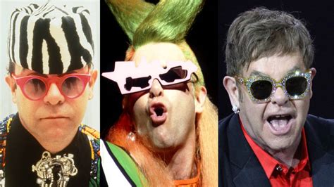 Elton John Glasses An Evolution Of The Stars Most Outlandish Stage Fashion Smooth