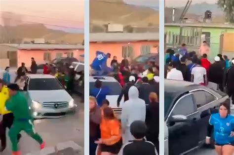 Video Batalla Campal Intento De Atropello Y Linchamiento En Anapra