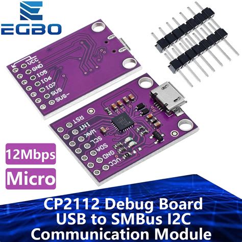 Cp2112 Debug Board Usb To Smbus I2c Communication Module 2 0 Microusb