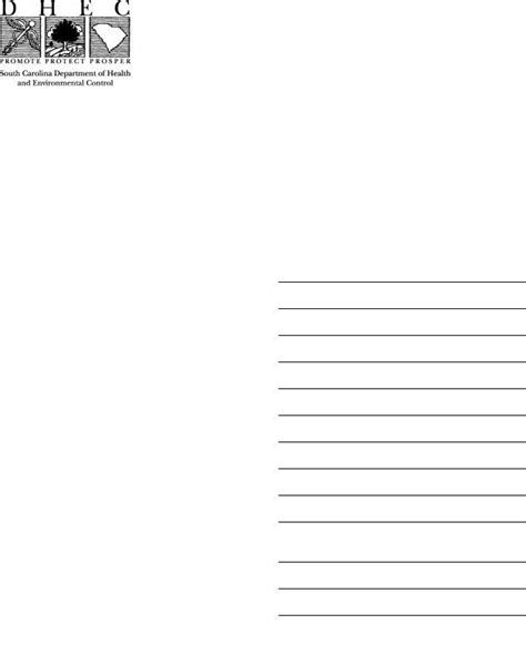 Form Dhec 1199 Fill Out Printable PDF Forms Online