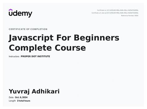 Yuvraj Adhikari On Linkedin Javascript Frontenddevelopment Webdevelopment Udemy Learning