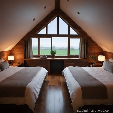 Replace Window With Dark Wood Stable Diffusion Online