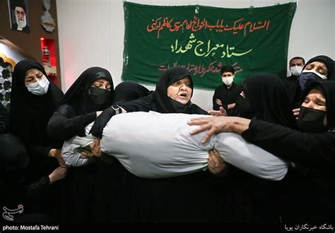 وداع جانسوز با پیکر مطهر شهید مرتضی کریمیعکس و فیلم تسنیم