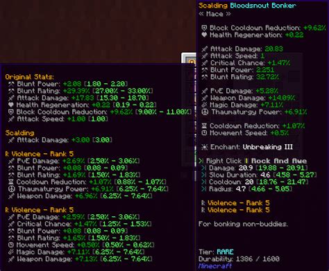 Blockgame Tooltips Minecraft Mod