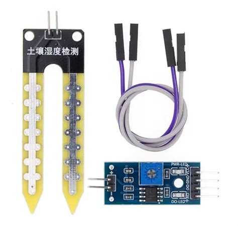 Kit Com 5 Higrômetro Sensor Umidade Do Solo Arduino Pic