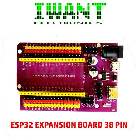 Jual Esp32 Esp32s Expansion Board 38 Pin Esp32 Shield Board 38p 38pin I O Expansion Esp32 Esp 32