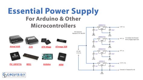 Essential Power Supply Circuit For Arduino And Other Microcontrollers Lm2940