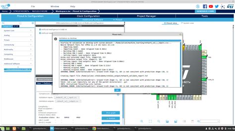 X Cubeai Validation On Desktop Error Stmicroelectronics Community