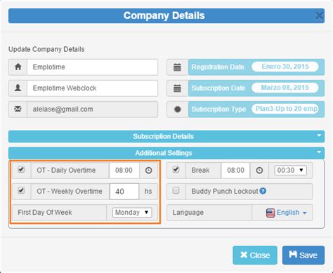 Daily And Weekly Overtime Report