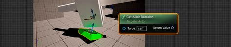 Get Actor Rotation в Unreal Engine Ue4 Ue5 поворот Актора