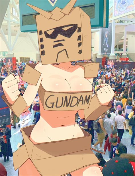 Cardboard Box Gundam Original And 1 More Drawn By Aetherion Danbooru