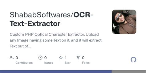 Github Shababsoftwaresocr Text Extractor Custom Php Optical Character Extractor Upload Any