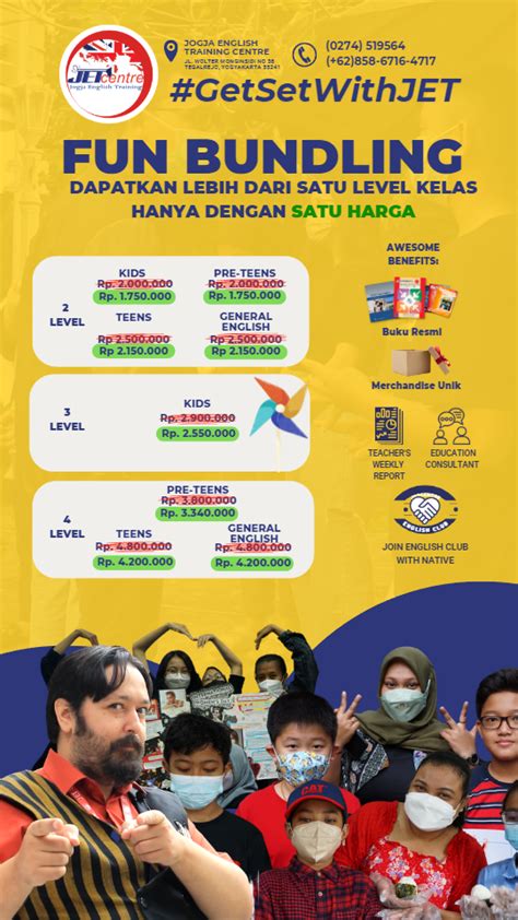 Bundling Jogja English Training Centre