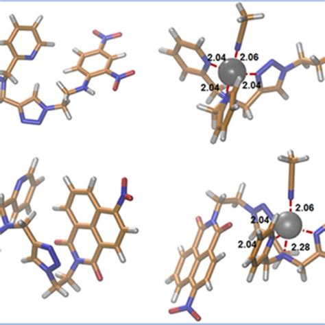 Optimized Structures Of Sensors 1 And 2 In The Unbound And Zn 2 Bound Download Scientific