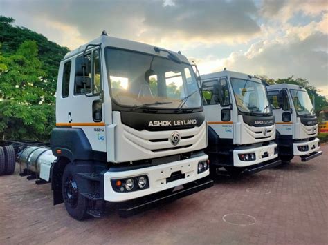 Ashok Leyland Delivers Indias First Lng Truck