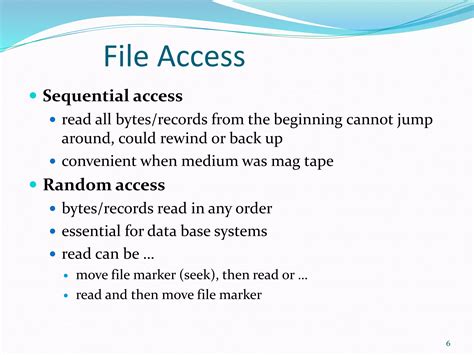 Operating System File System Ppt
