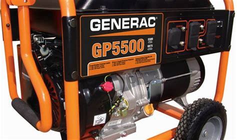 Powerful Generac Gp Series 5500 Portable Generator Review