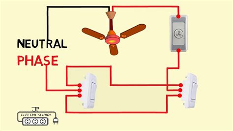 How To Wire A Ceiling Fan With Two Switches Diagrams Americanwarmoms Org