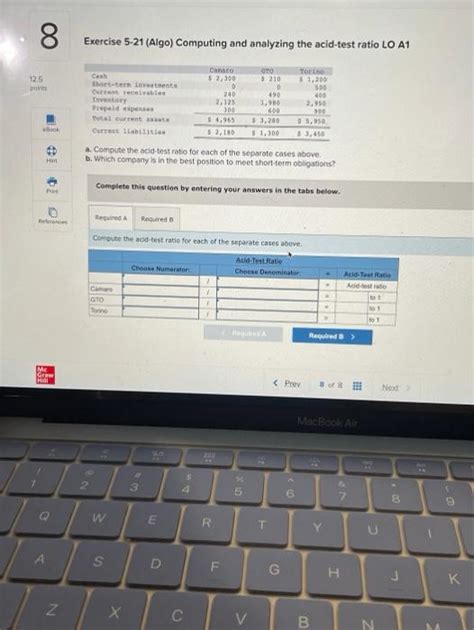 Solved 00 Exercise 5 21 Algo Computing And Analyzing The