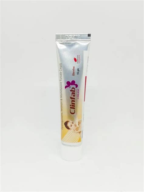 Clinfab Cream 15 Gm With Hydroquinone 2 Tretinoin 025 Mometasone 01