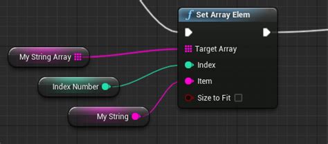 Array Nodes Unreal Engine 4 27 Documentation Epic Developer Community