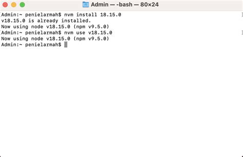 node downgrading itself to older version r node
