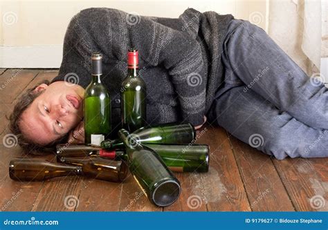 Sad And Drunk Man Stock Image Image Of Intoxicated Indoor 9179627