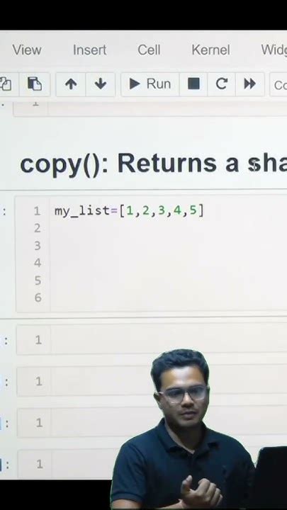 Copy Method In Python Hindi Pythonfordatascience Youtube