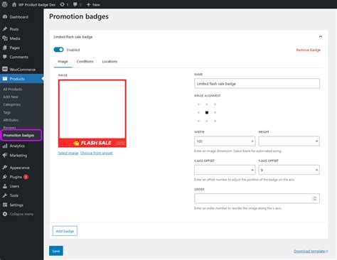 Product Promotion Badges Woocommerce Marketplace