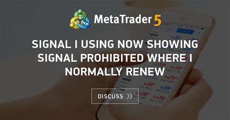 Signal I Using Now Showing Signal Prohibited Where I Normally Renew Drawdown General Mql5