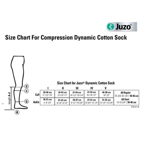 Health Products For You Medline Stockings Size Chart Size Charts