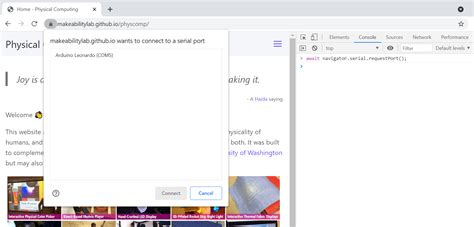 L2 Web Serial Physical Computing