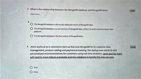 1 What Is The Relationship Between The Mongodb Database And Mongodb