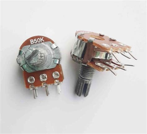 B50k Potentiometer 6 Pin 1pc Elcmart