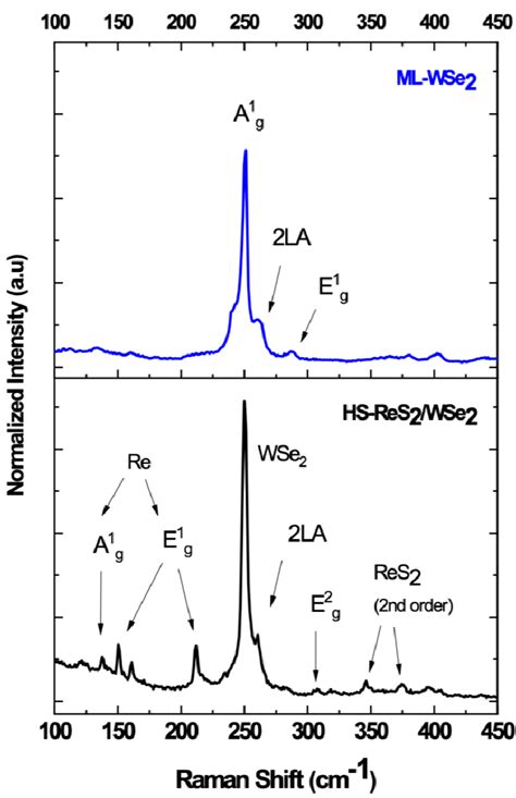 Figure S4 Raman Spectra Of The Wse2 Monolayer And The Corresponding