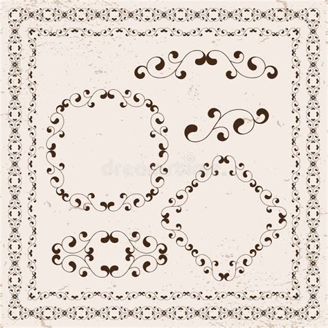 Design Elements Stock Illustration Illustration Of Border 52999763