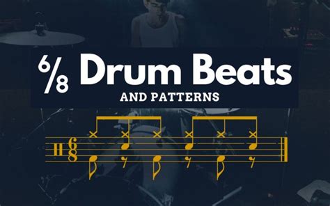 11 Popular 68 Drum Beats And Patterns With Sheet Music