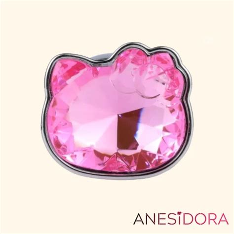 Hello Kitty Jewel Butt Plug Lovely Type With Anal Sex Toy