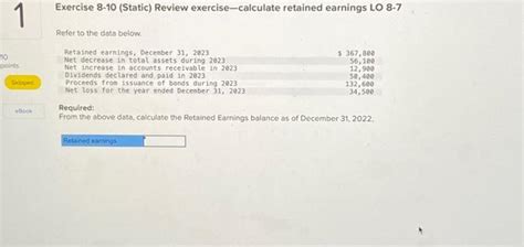 solved 1 10 points skipped ebook exercise 8 10 static