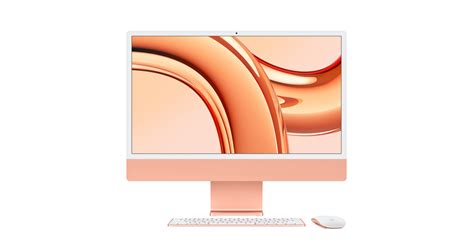 24インチimac [整備済製品] 8コアcpuと10コアgpuを搭載したapple M3チップ オレンジ Apple（日本）