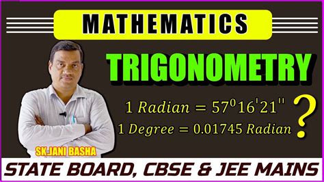 Introduction To Trigonometry Trigonometry Formulas Tricks Sk Jani