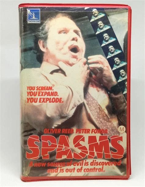 Spasms Aka Death Bite Vhs Pal 1983 Rare Horror Tested Clamshell Oliver