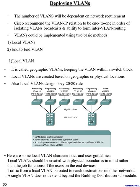 Summary Of Switch VLANs Trunks PDF Guide