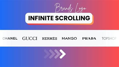 Brands Logo Infinite Scrolling Animation Using Pure Css Youtube