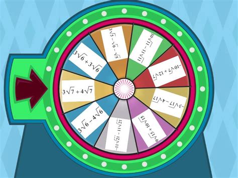 Addition And Subtraction Of Radicals Random Wheel