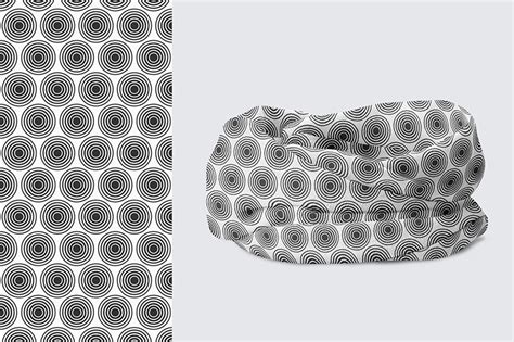 10 Seamless Geometric Circles Vector Patterns