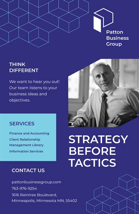 Free Business Advisor Poster Template To Edit Online