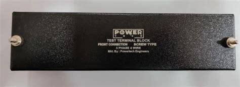 Power Tech Test Terminal Block 10a Flat At ₹ 680 In Sonipat Id
